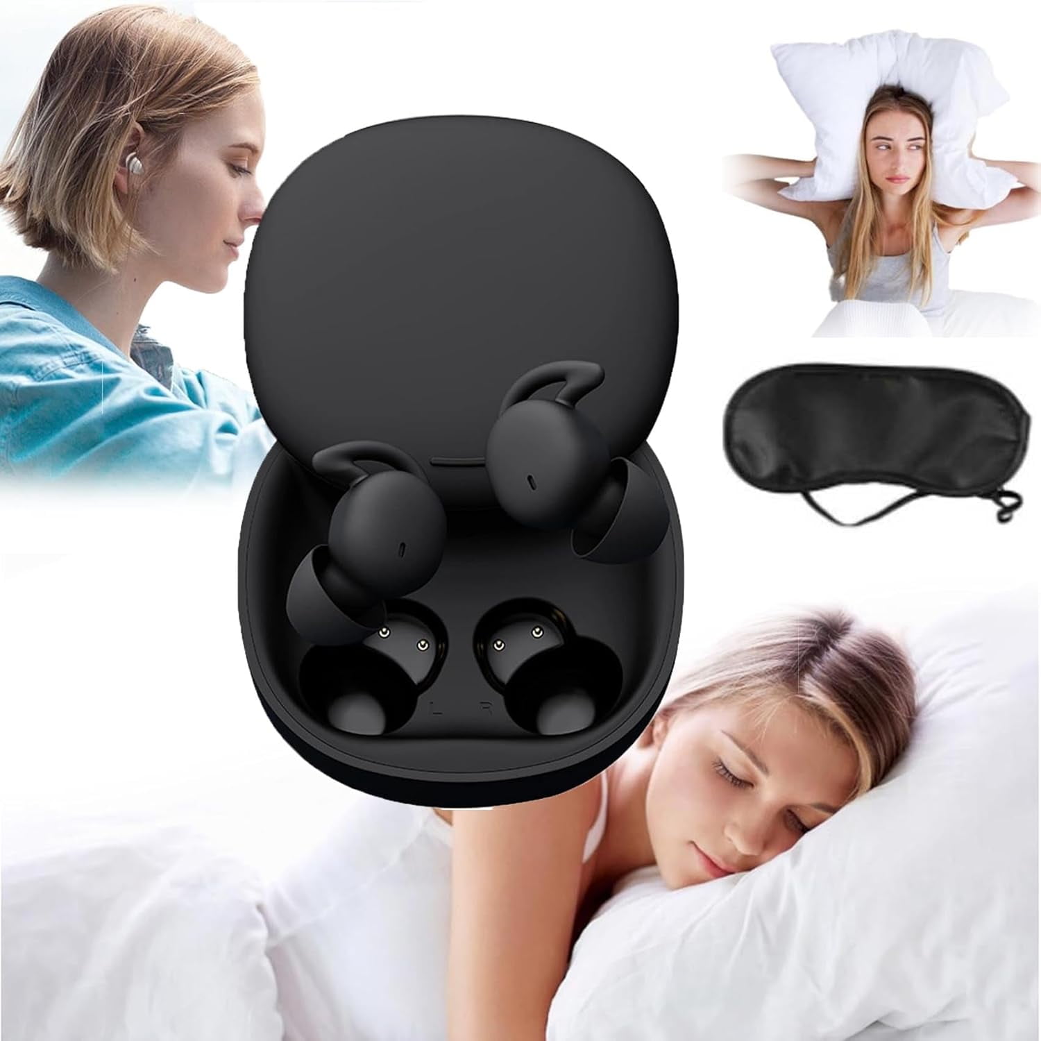 Bellasleep Earbuds - Bella Sleep 2024 Earbuds Side Sleepers, Invisible ...
