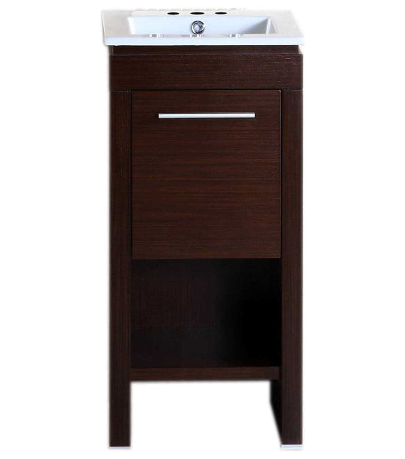 Bellaterra Home 16-inch Single sink vanity - Walmart.com