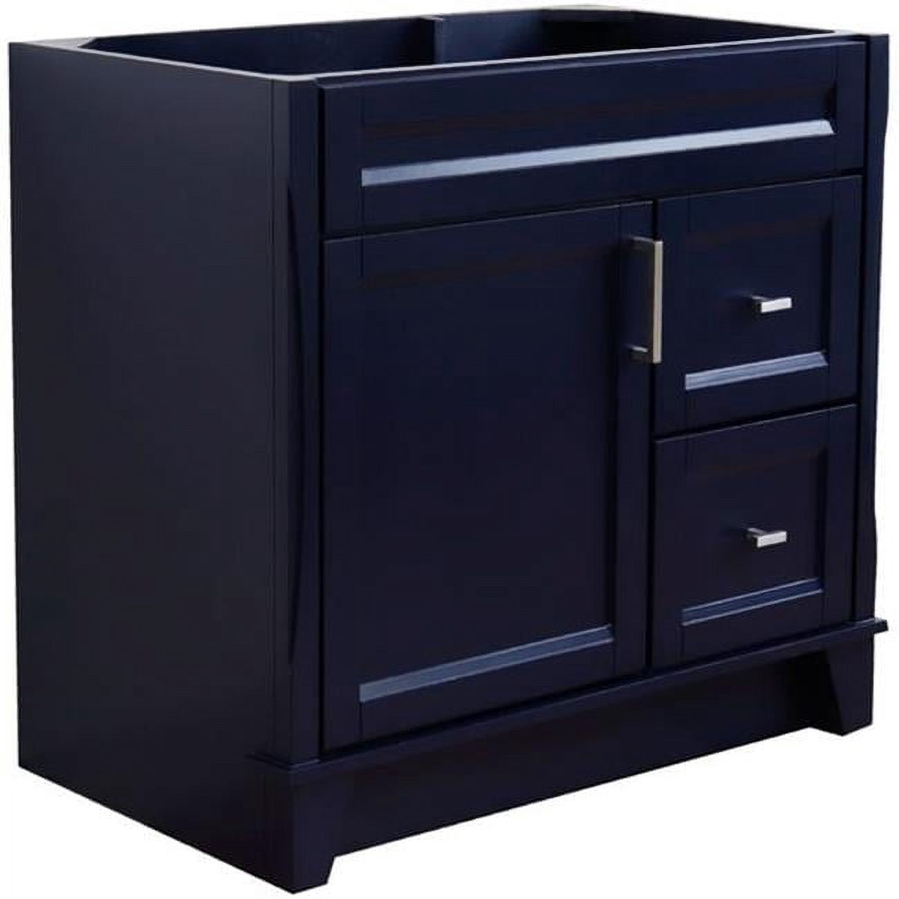Bellaterra Home 400700-36L-BU 36 in. Single Sink Vanity with Cabinet ...