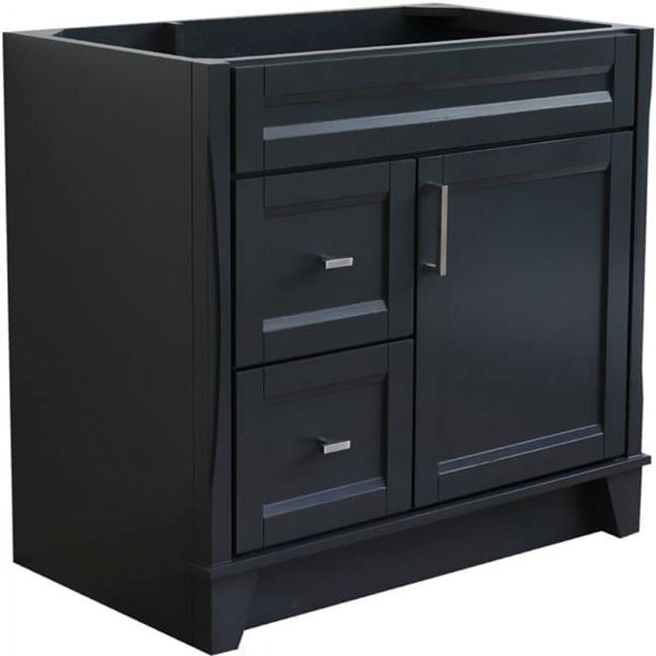 Bellaterra Home 400700-36R-DG 36 in. Single Sink Vanity with Cabinet ...
