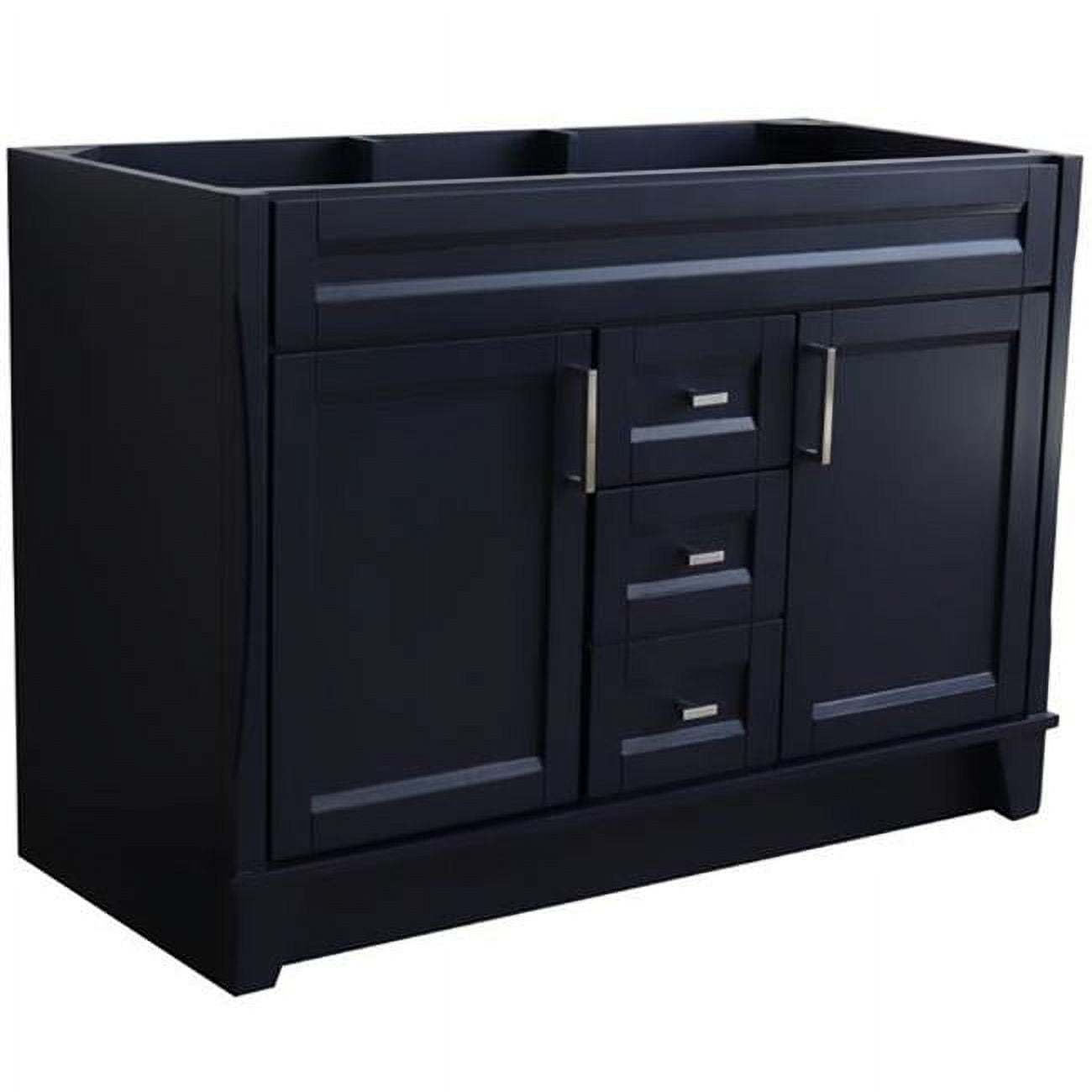 Bellaterra Home 400700-48D-BU 48 in. Double Sink Vanity with Cabinet ...
