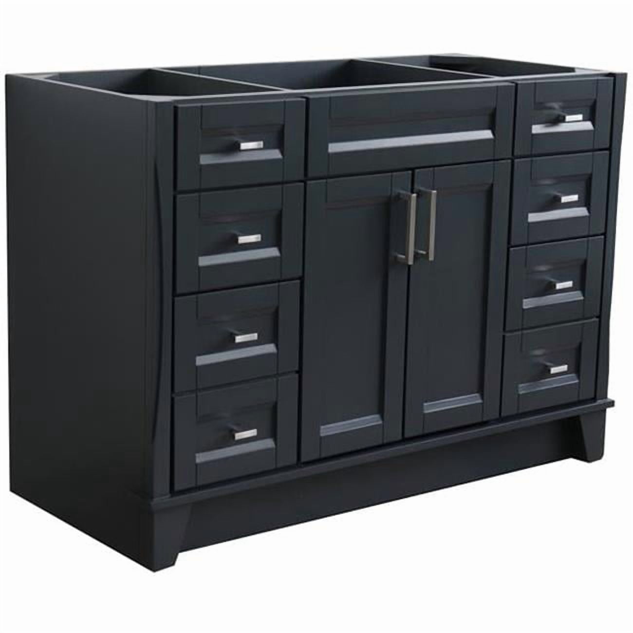 Bellaterra Home 400700-48S-DG 48 in. Single Sink Vanity with Cabinet ...
