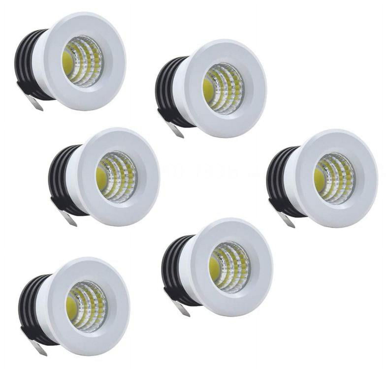 Bellaven LED Small Recessed Ceiling Downlight 1.5 Inch 3W LED Cabinet ...