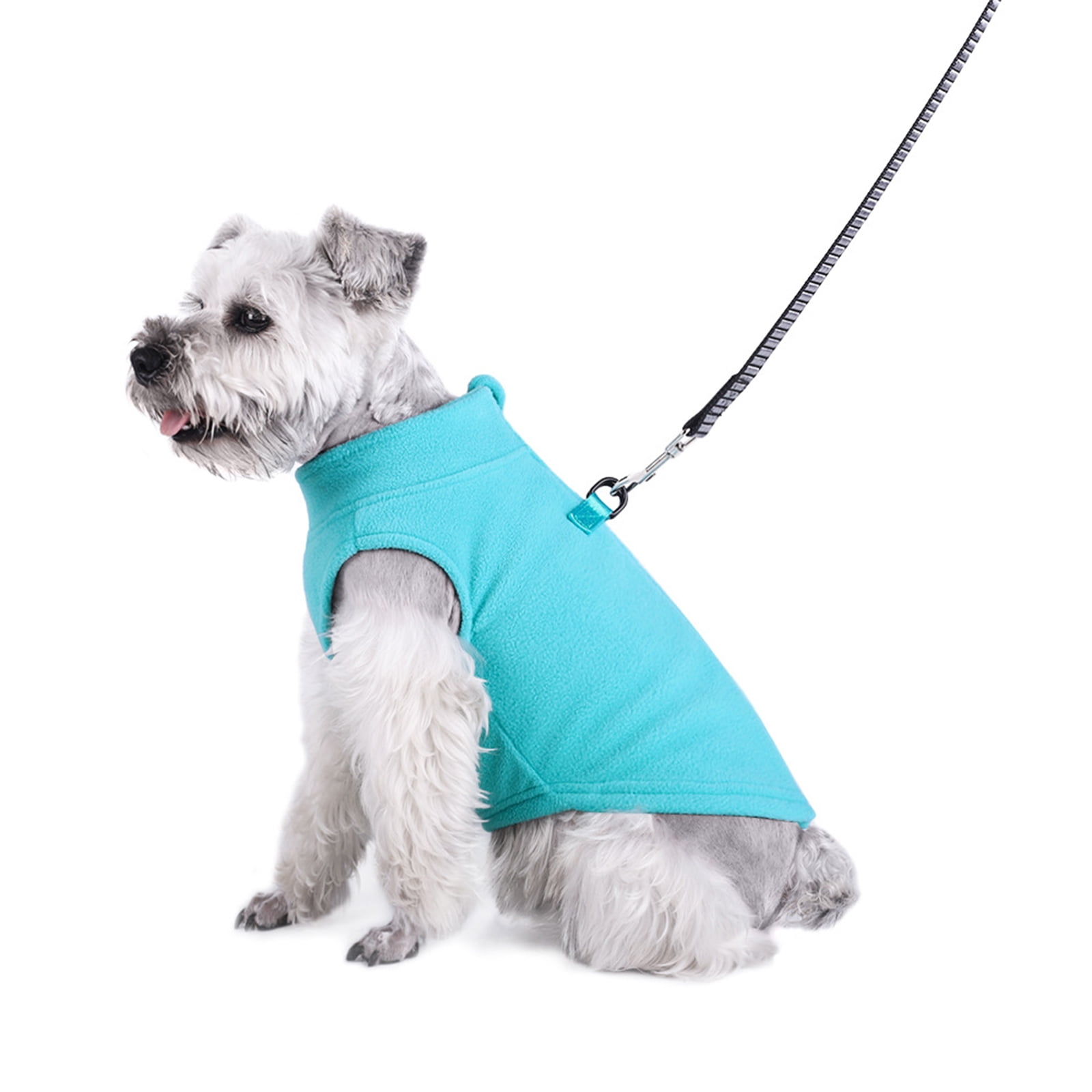 Bellaven Polar Fleece Dog Zipper Vest Jacket with Zip Up Design Keep ...
