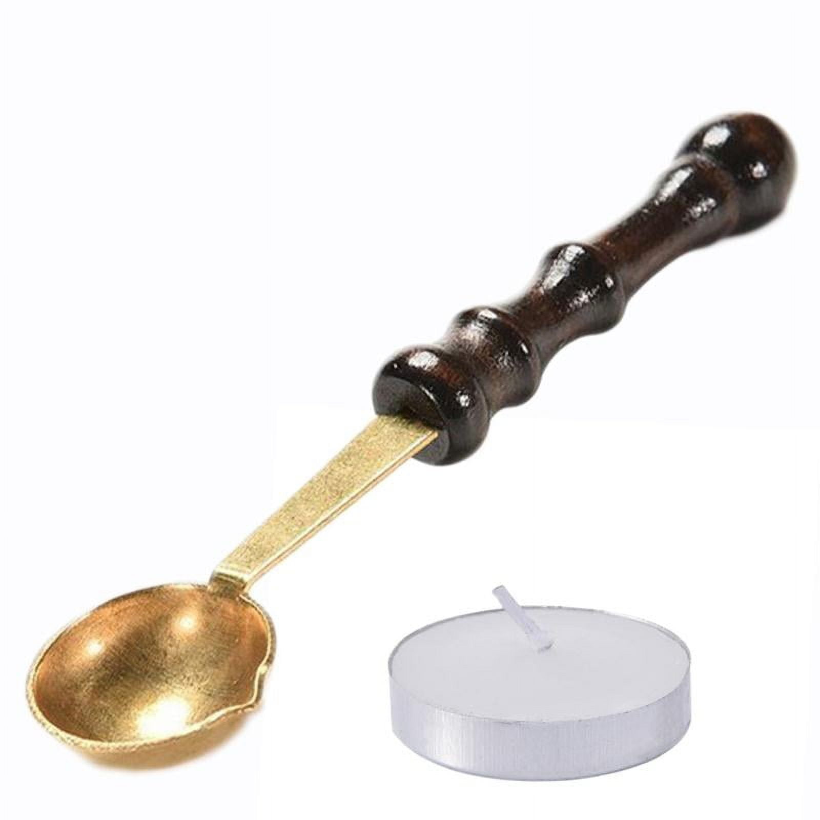 Bellaven Retro Copper Melting Spoon for Melting Wax Melted Dissolve ...