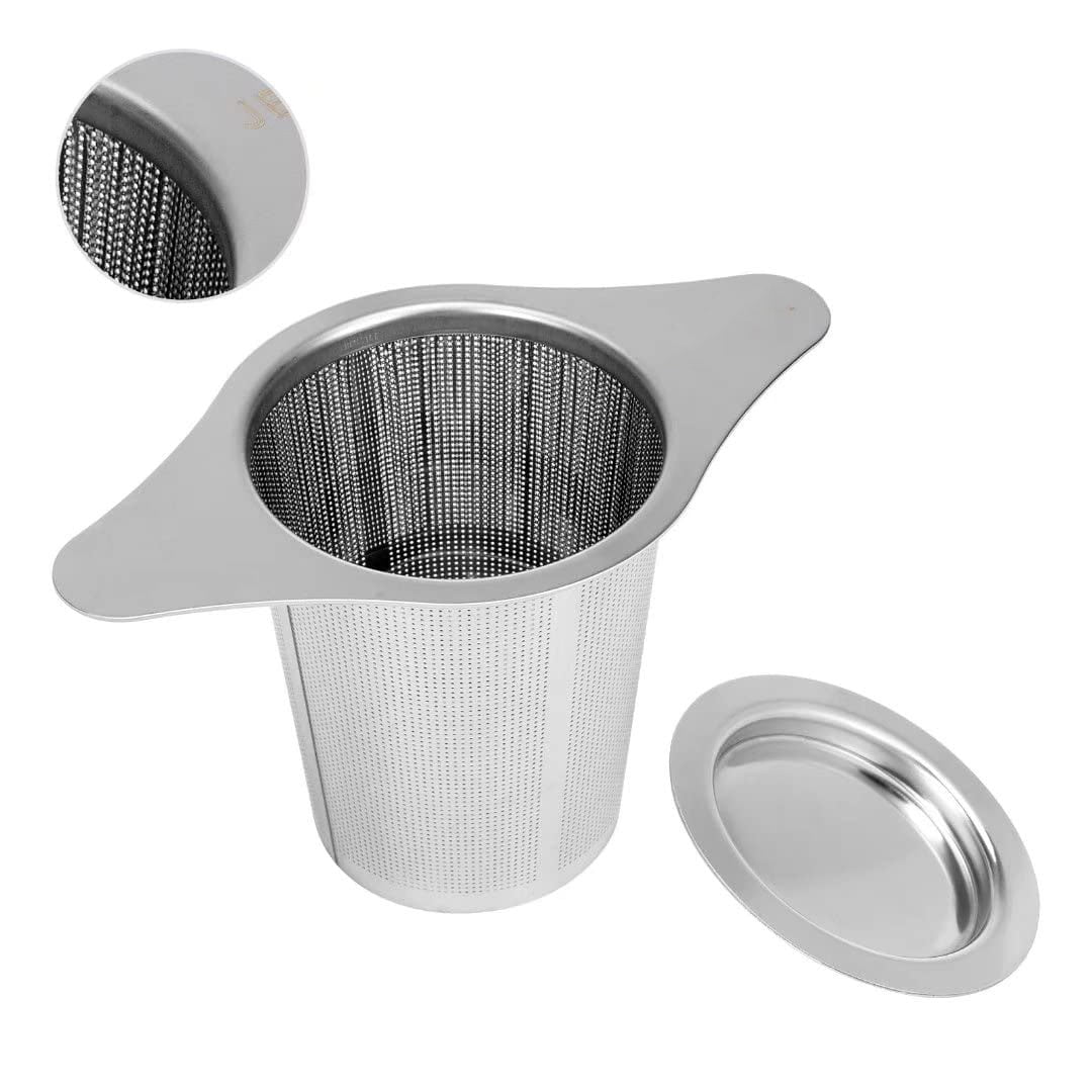 Bellaven Stainless Steel Tea Infuser, Premium Tea Strainer with Two ...