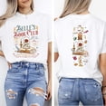Belle Book Club Shirt, Bookish Tee, Vintage Style Reading Shirts, Tale ...