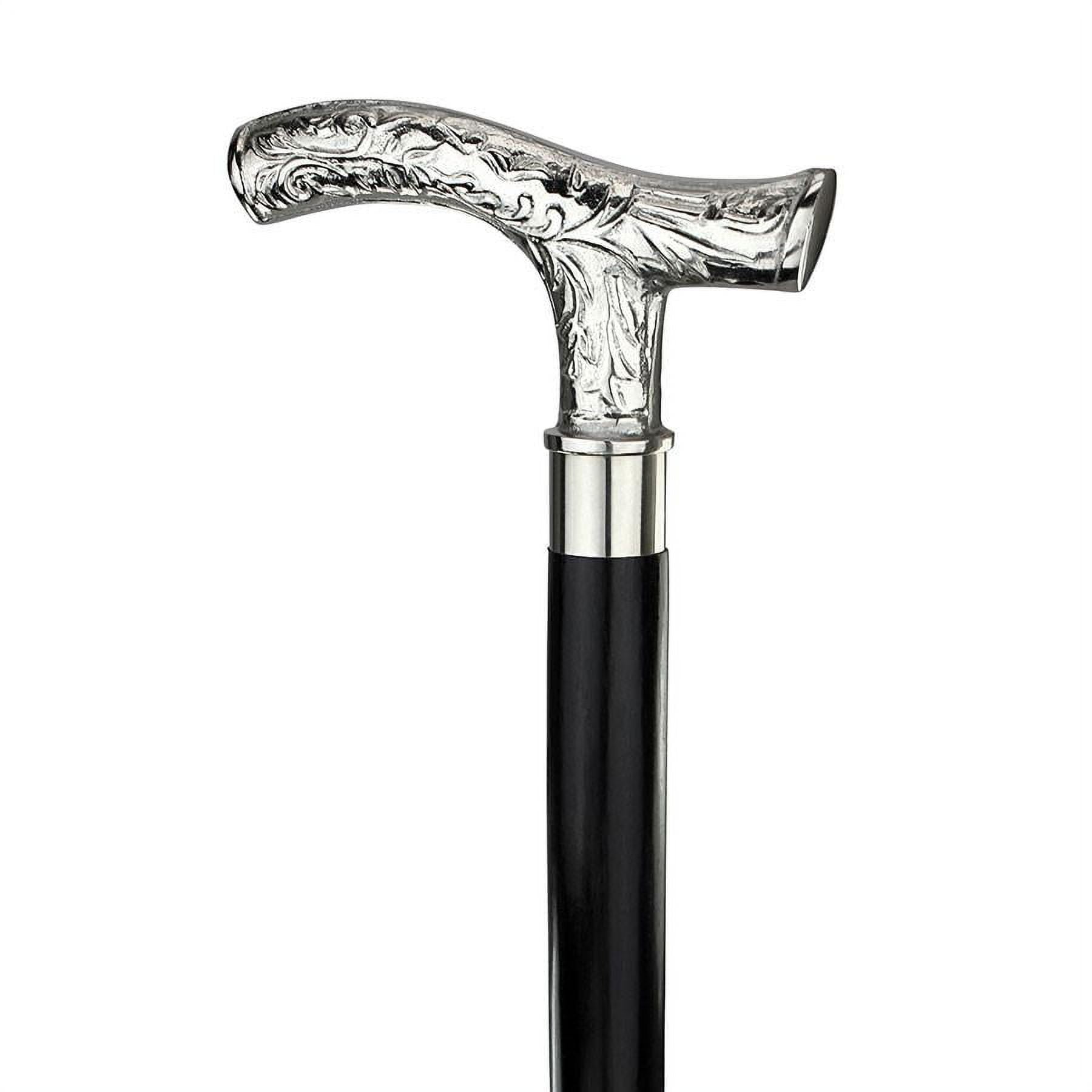 Design Toscano Belle Epoque Hardwood Walking Stick Cane with Polished ...