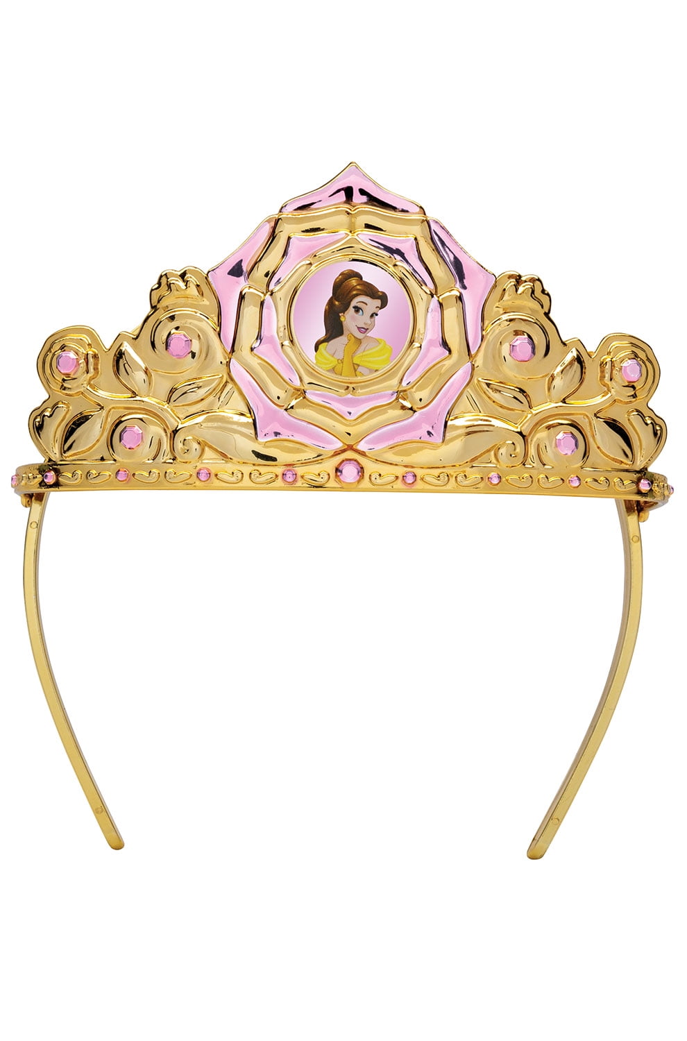 Girl's Disney Princess Belle Tiara Costume Accessory - Walmart.com