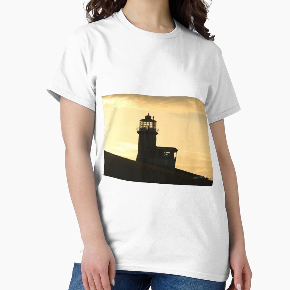 Belle Tout Lighthouse Shirt, Coastal Lighthouse Tee, Seaside Travel ...