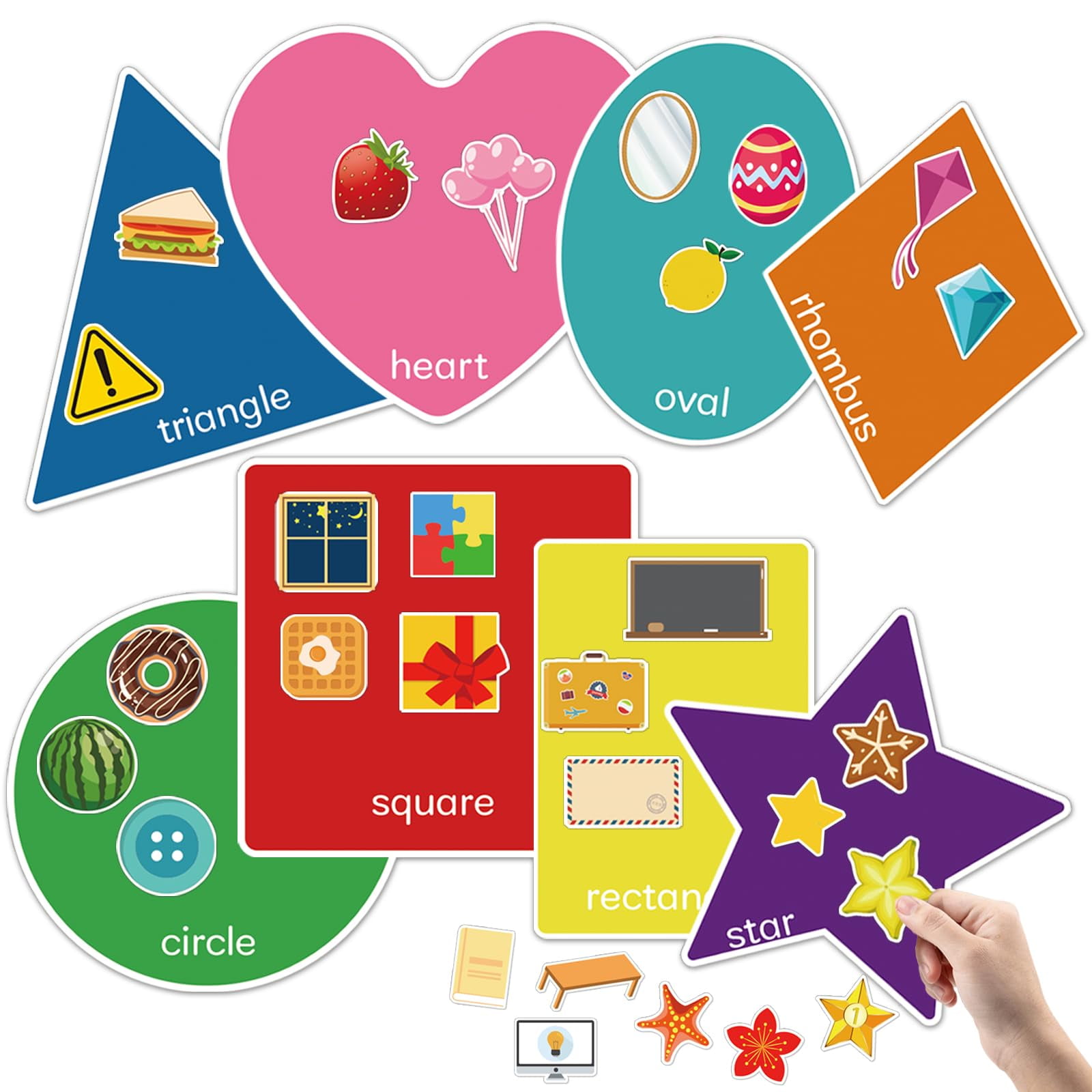 BelleAngle Shape Sorters for DHF10 Toddlers, Shape Puzzle and Games Set ...