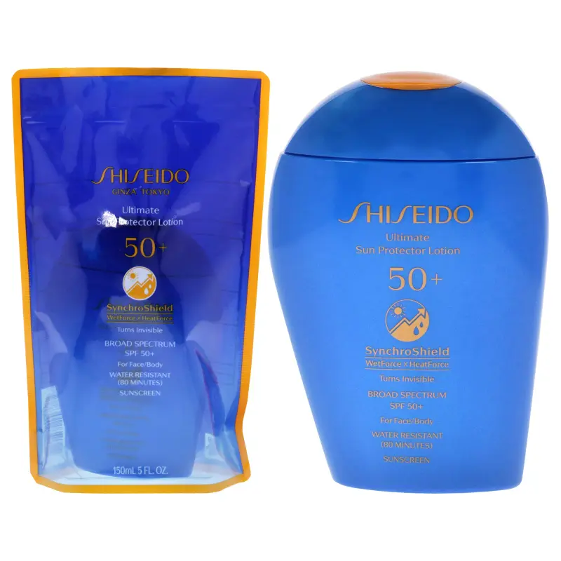 BelleElite Ultimate Sun Protector Lotion SPF 50 by Shiseido for Unisex ...