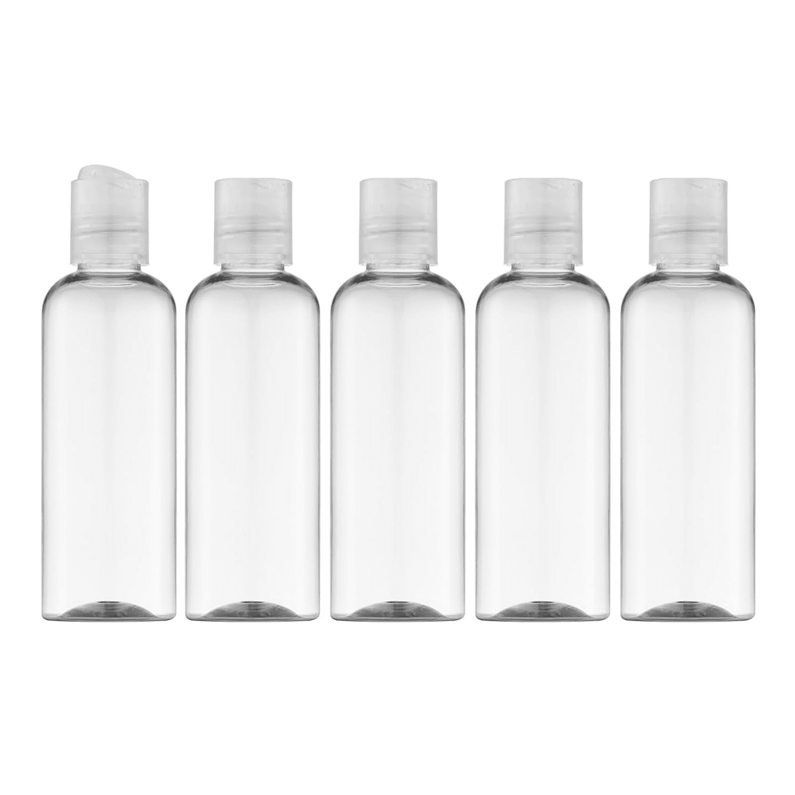 BelleForn 5Pcs Travel Bottles，3.4 oz Small Plastic Shampoo Bottles ...