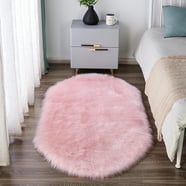 Bedroom Decor for Girls, Room Decorations, Pink Round Rug for Bedroom ...