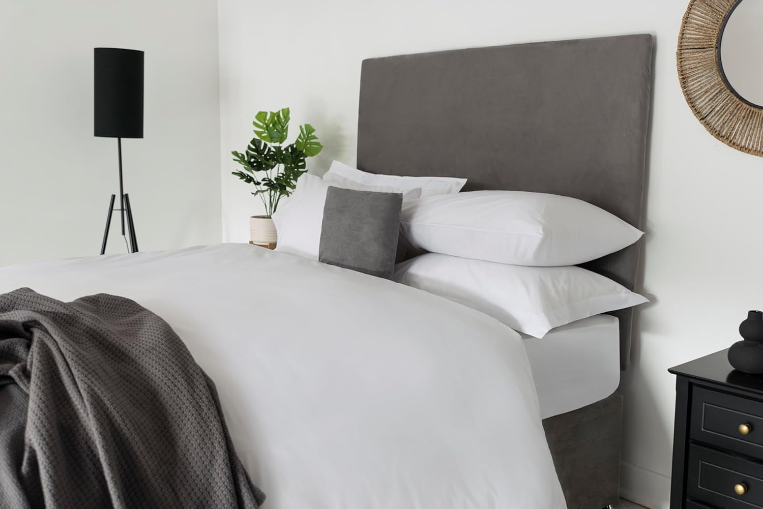 Belledorm Headboard Wrap - Transforms a drab looking Headboard - Luxury ...