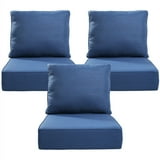 Bellefurn Luxury Outdoor Deep Seat Cushion 22 X 24 X 6 inch for Patio ...