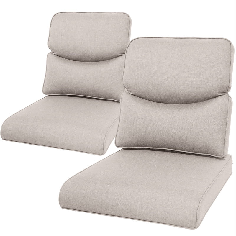 Bellefurn Outdoor Deep Seat Cushion 22x25 Waterproof Patio Cushion for ...