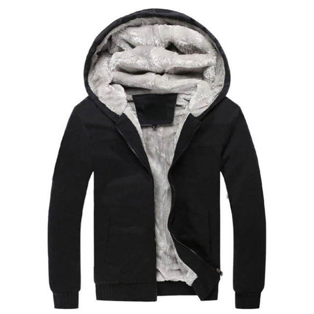 Bellella Soft Thermal Jacket Winter Coat for Men Color Stitching Coat ...