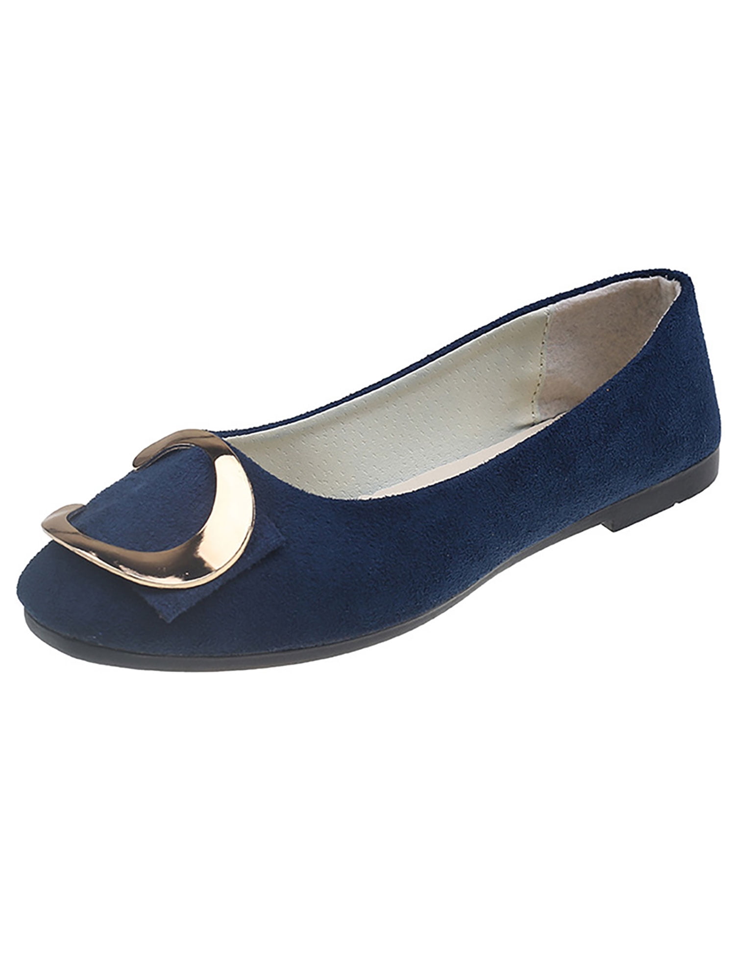 Bellella Women Flats Square Toe Flat Shoes Comfort Casual Shoe Faux ...