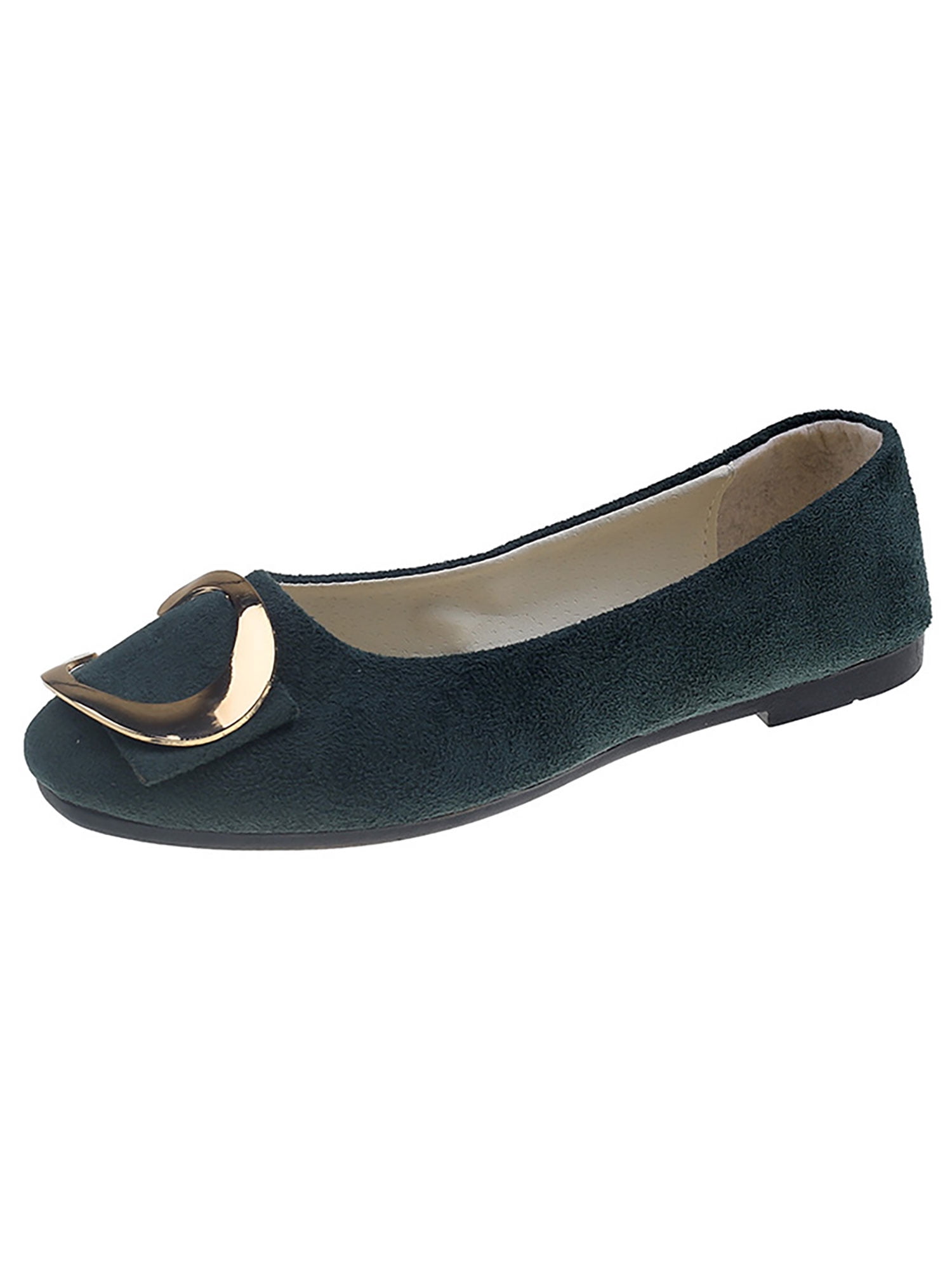 Bellella Women Flats Square Toe Flat Shoes Comfort Casual Shoe Faux ...