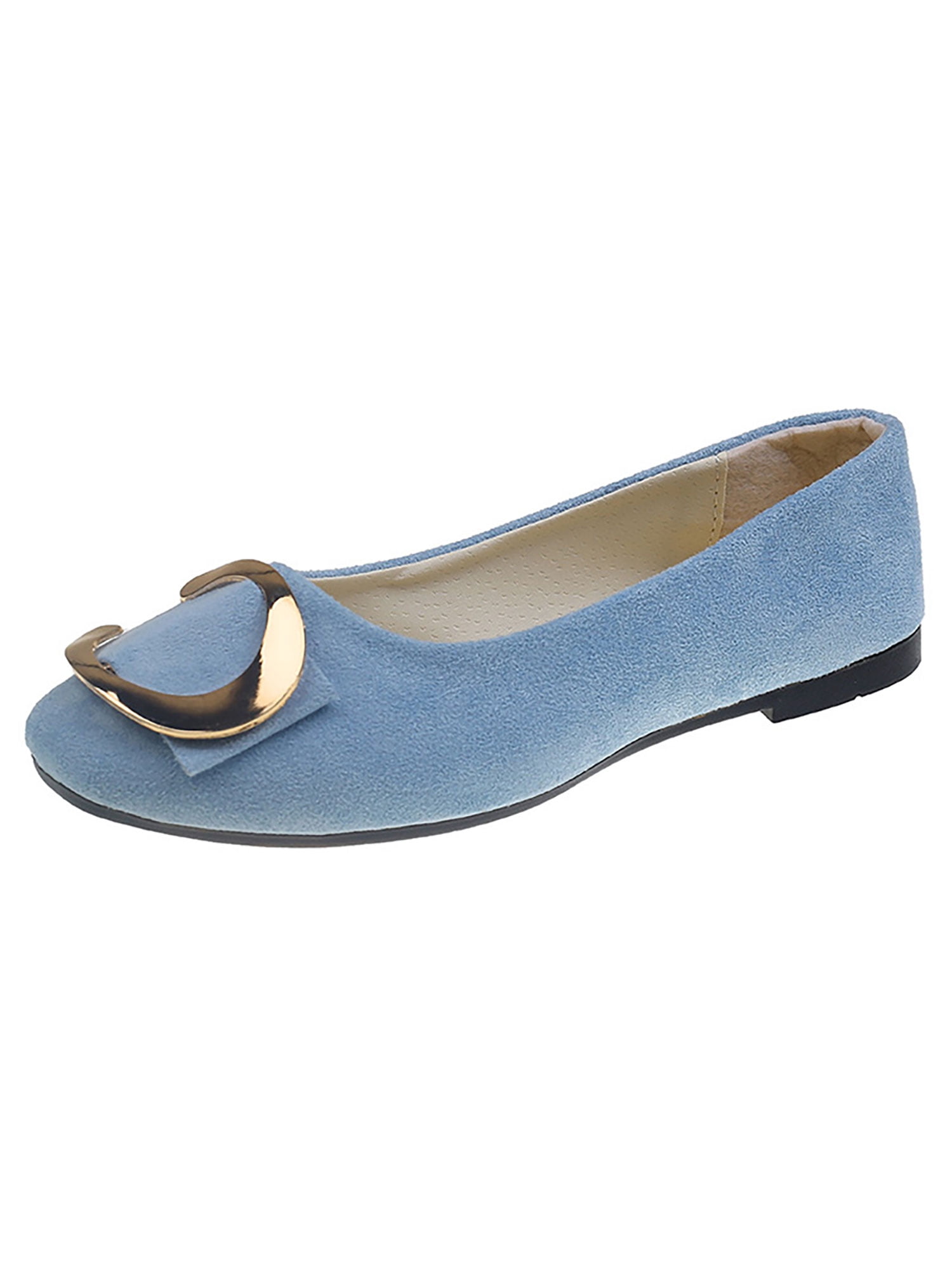 Bellella Women Flats Square Toe Flat Shoes Comfort Casual Shoe Faux ...