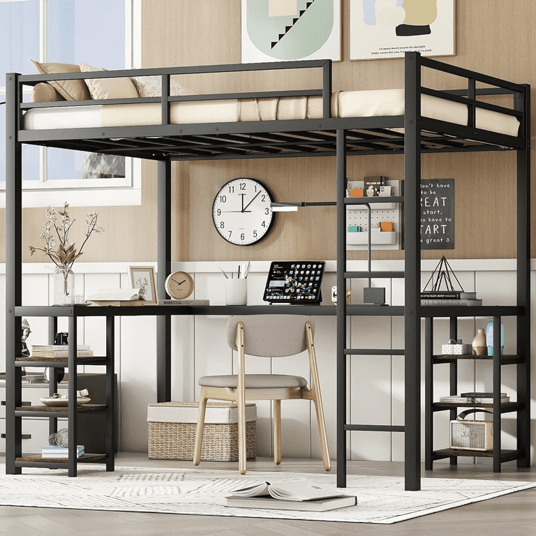 Custom L Shaped Loft Bed