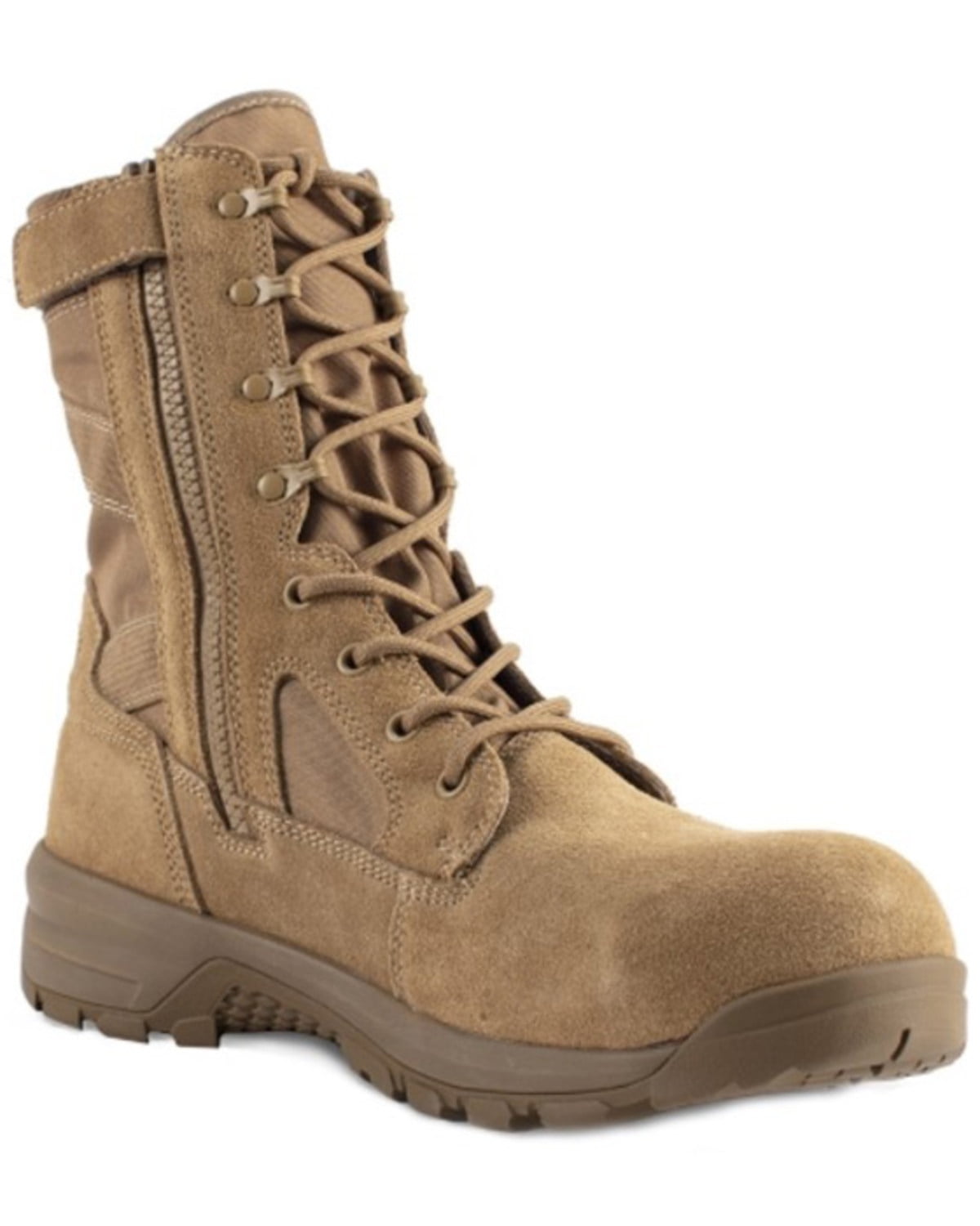 Belleville Men's 8" Hot Weather Lightweight Side-Zip Tactical Boot ...