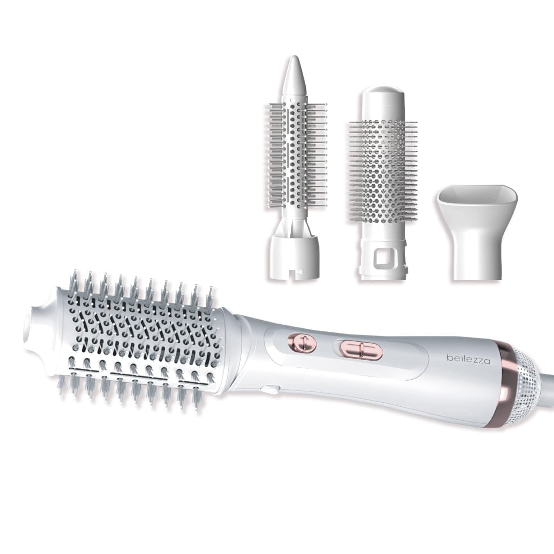 Bellezza 4-In-1 Volumizing Air Styler, Hot Air Blow Dry Brush With Anti ...