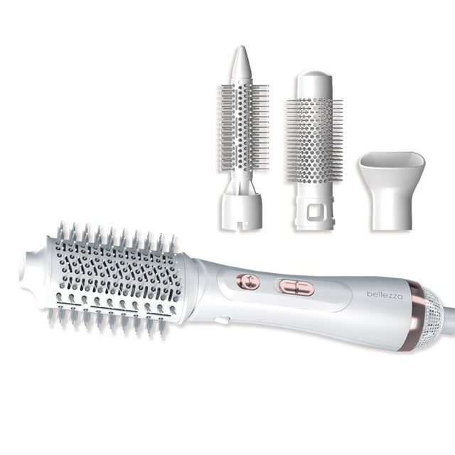 Bellezza | Air Styler | 4-In-1 Volumizing Hot Air Blow Dry Brush With ...