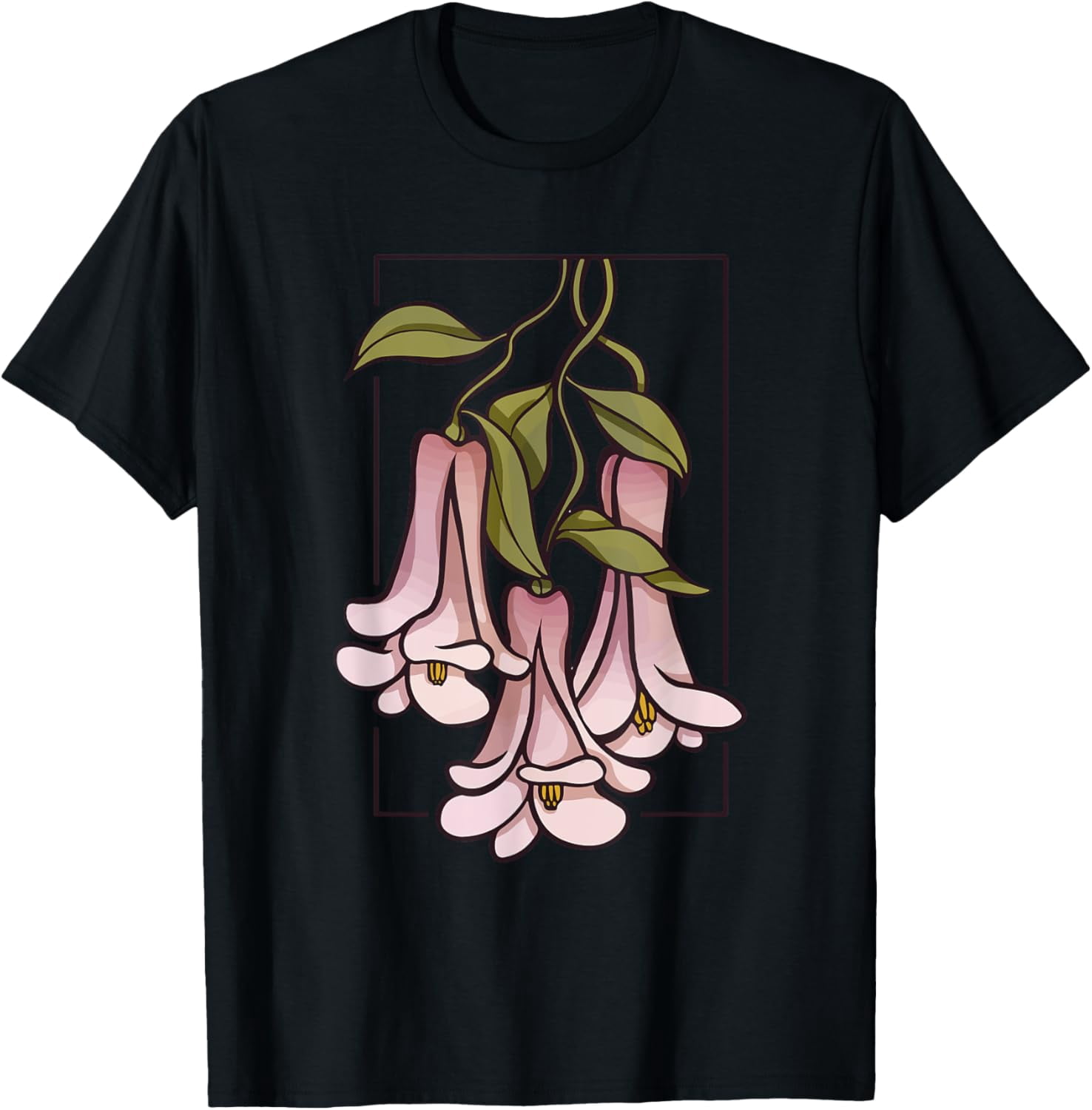 Bellflower Large Bell Blossoms Floral T-Shirt - Walmart.com