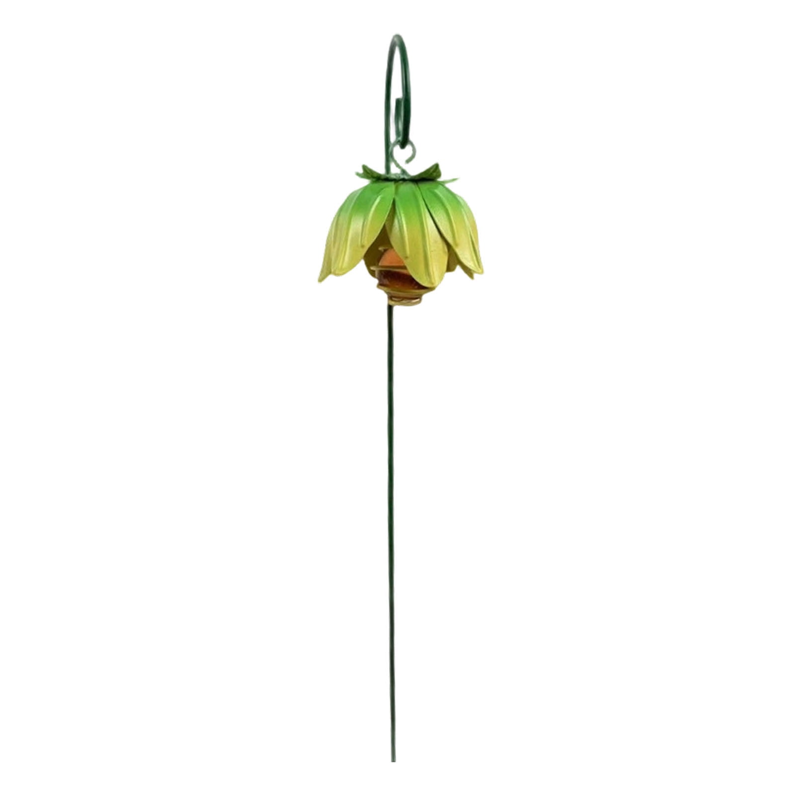 Bellflower Shaped Metal Garden Stake Weatherproof Decorative Flower ...