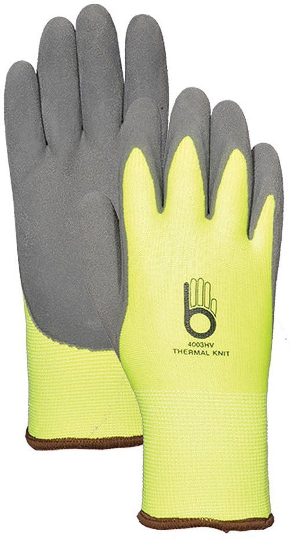 Bellingham Glove C4003hvm Medium Neon Yellow & Gray Insulated Hi-Vis ...