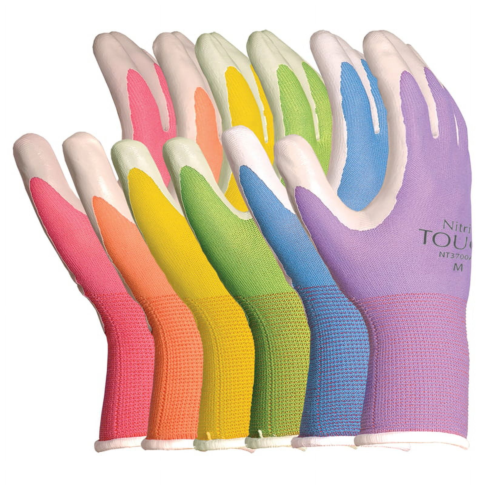 Bellingham NT3700AC Nitrile Touch Garden Glove With Nylon Liner ...