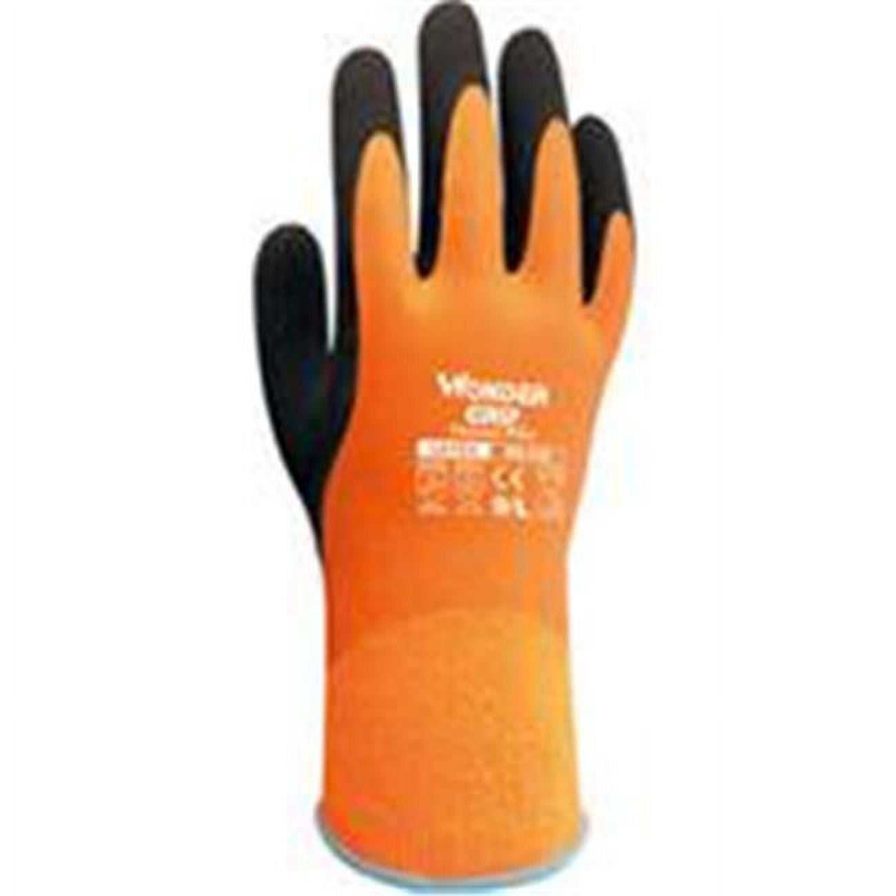 Wonder Grip Wg338xl Extra Large Black/Orange Insulated Double-Dipped ...