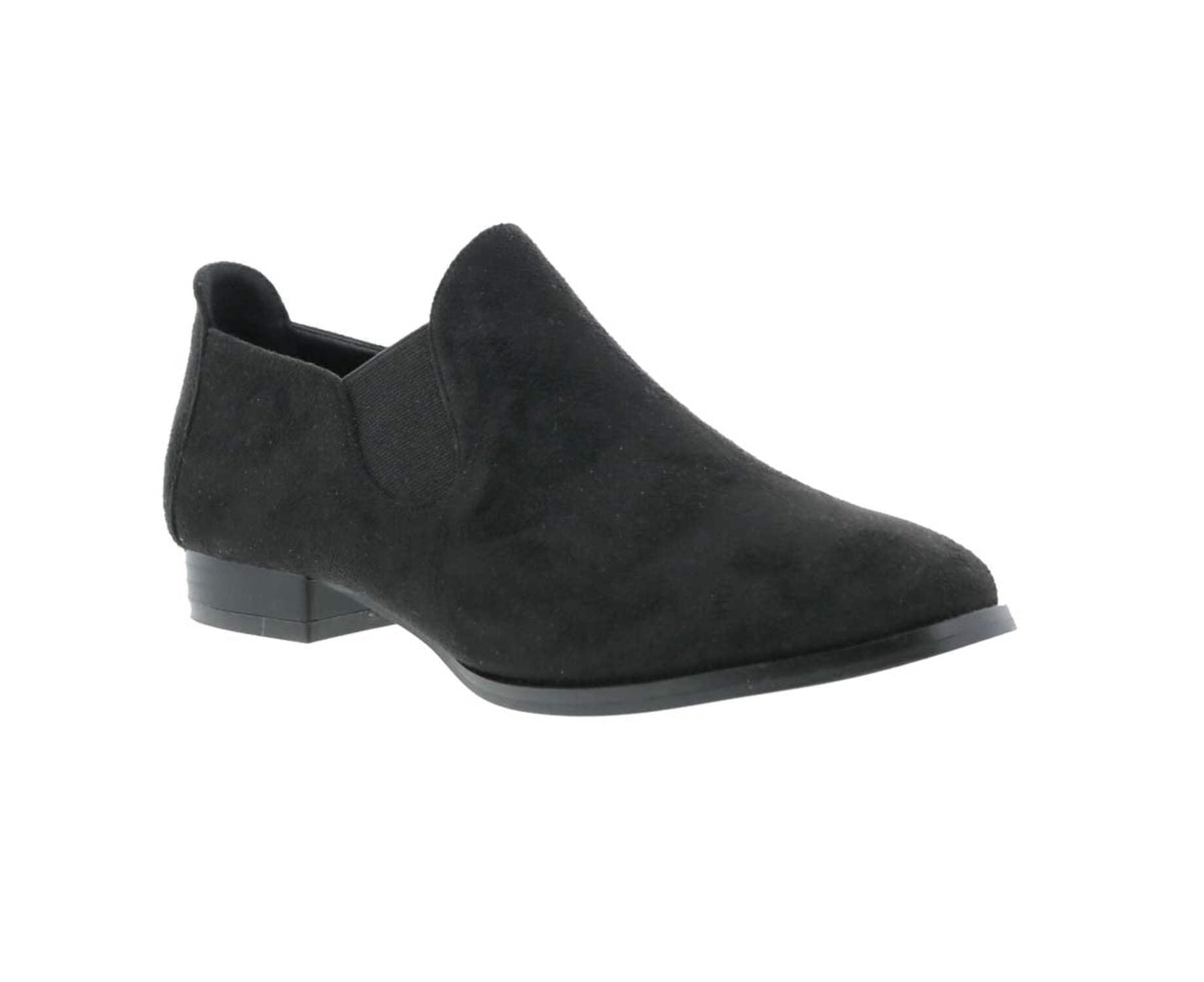 Bellini Brynn Women Slip-on Shoe In Black Microsuede - Walmart.com
