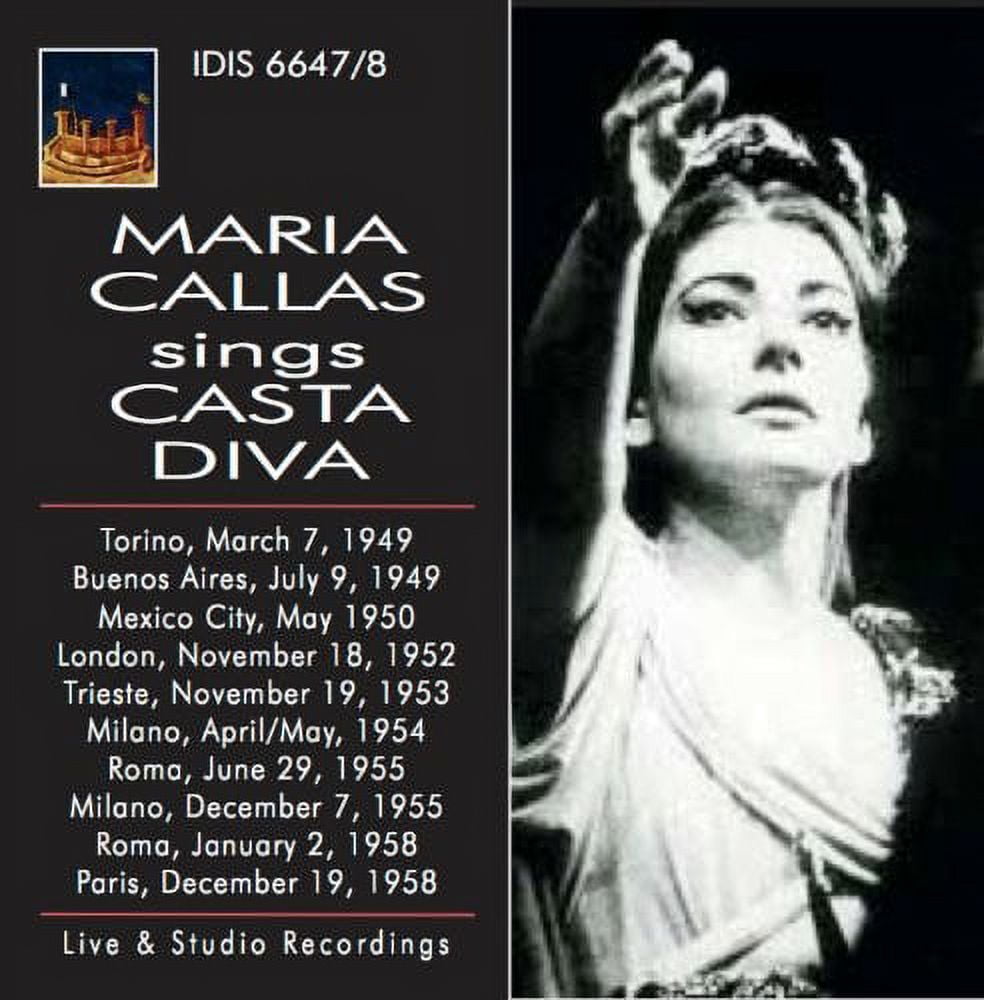 Bellini / Callas - Maria Callas Sings Casta Diva - Music & Performance ...