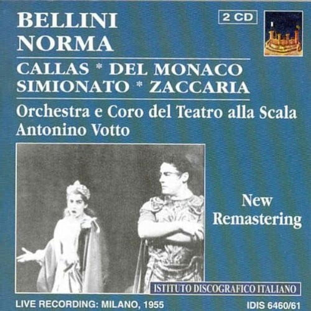 Bellini / Callas - Norma (Opera) - Music & Performance - CD - Walmart.com