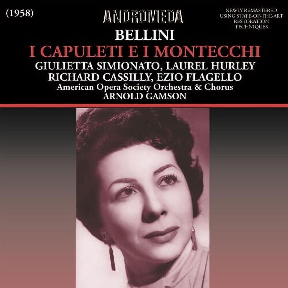 Bellini - I Capuleti E I Montecchi - Music & Performance - CD - Walmart.com