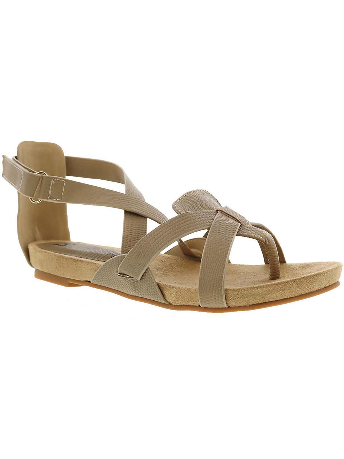 Bellini Womens Nobu Open Toe Comfort Thong Sandals - Walmart.com