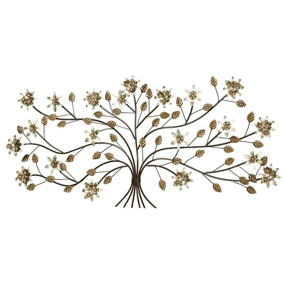Bellissa Tree Wall Art Sculpture Multi Metallic Wall Sculpture ...