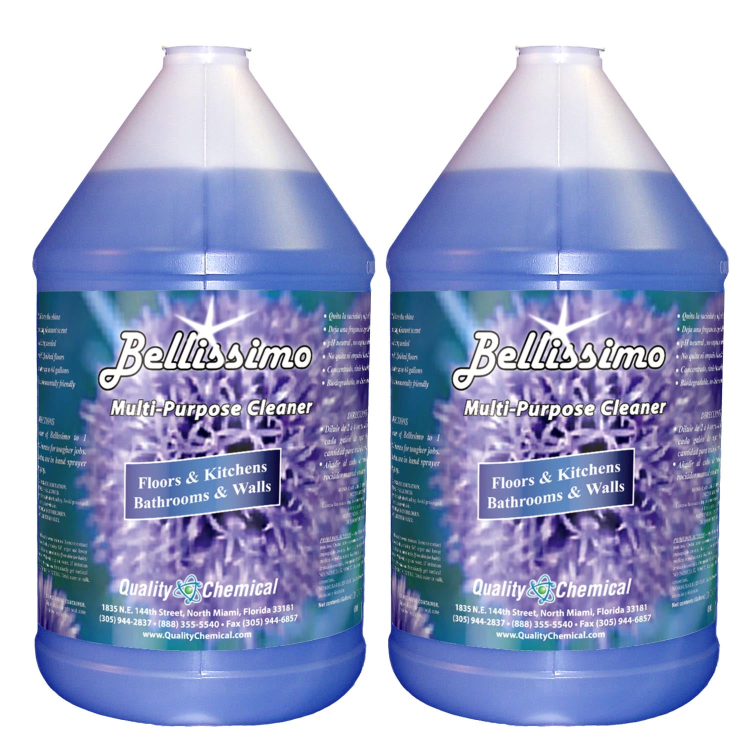 Bellissimo - All Purpose Cleaner - Fantastic Lavender Scent - 2 gallon ...