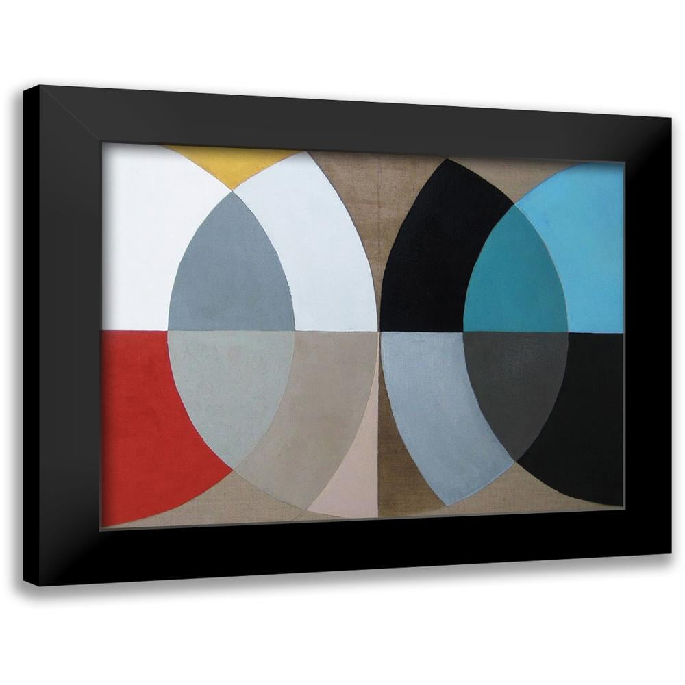 Bellissimo Art 14x12 Black Modern Framed Museum Art Print Titled ...