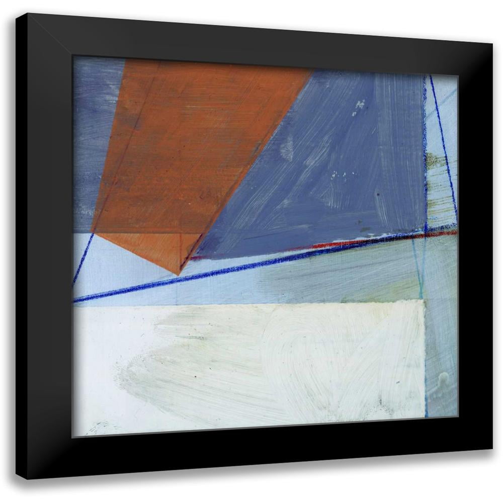 Bellissimo Art 15x15 Black Modern Framed Museum Art Print Titled ...