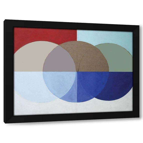 Bellissimo Art 18x15 Black Modern Wood Framed Wall Art Titled - Clear ...