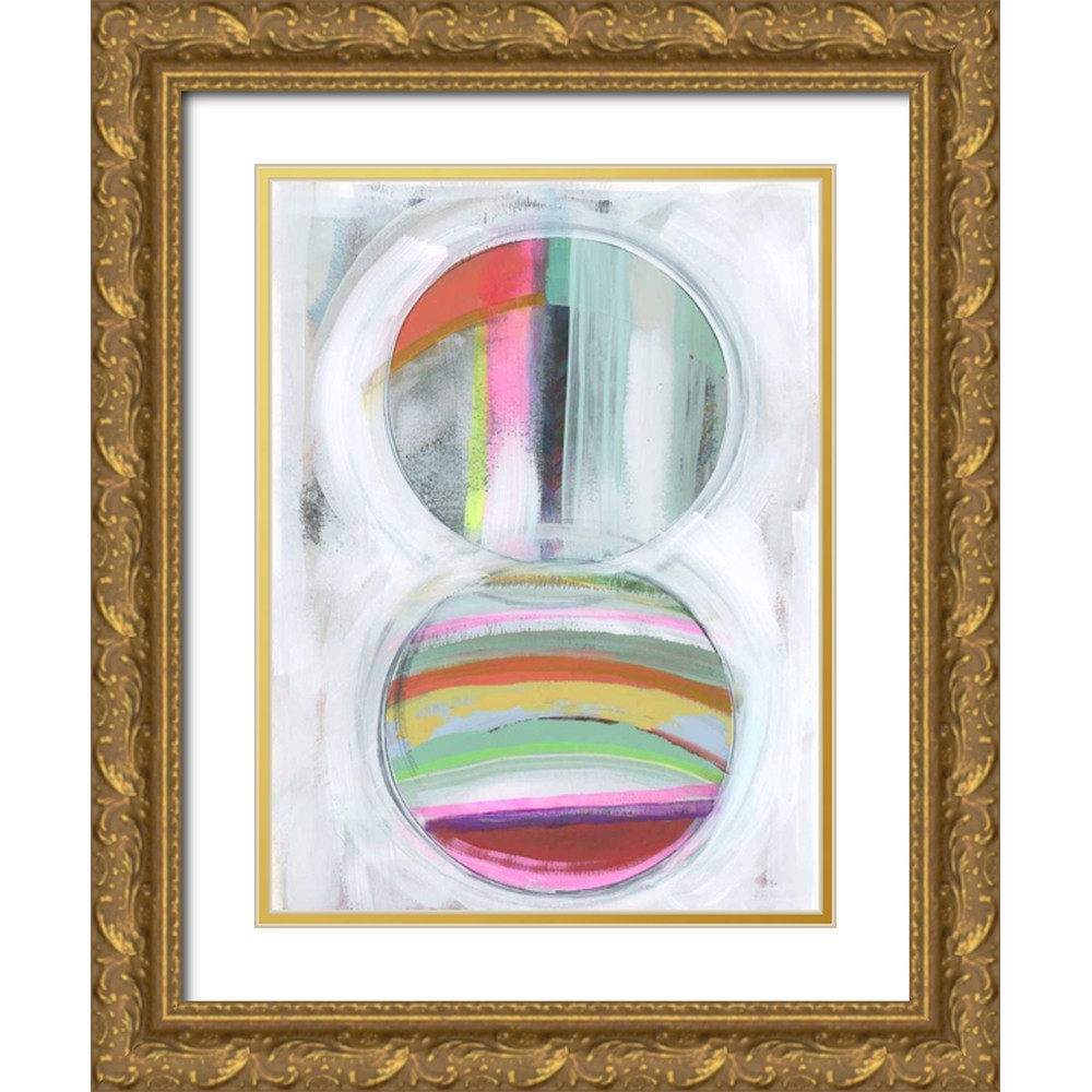 Bellissimo Art 25x32 Gold Ornate Wood Framed with Double Matting Museum ...