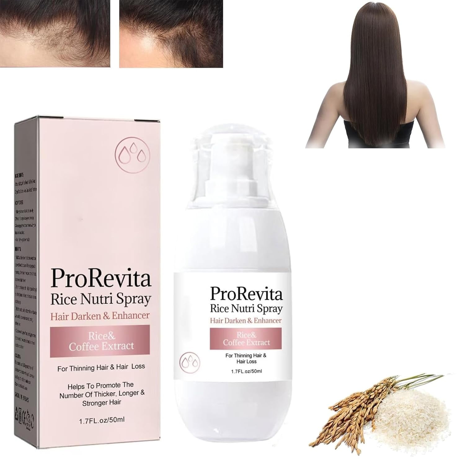 Customer reviews for Bello Hair Helper Spray for Thinning Hair, Hair ...