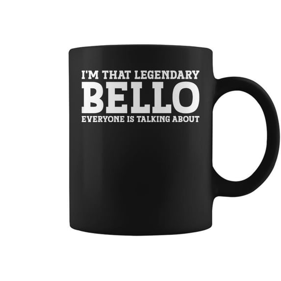 Bello Surname Team Family Last Name Bello Coffee Mugs - Walmart.com