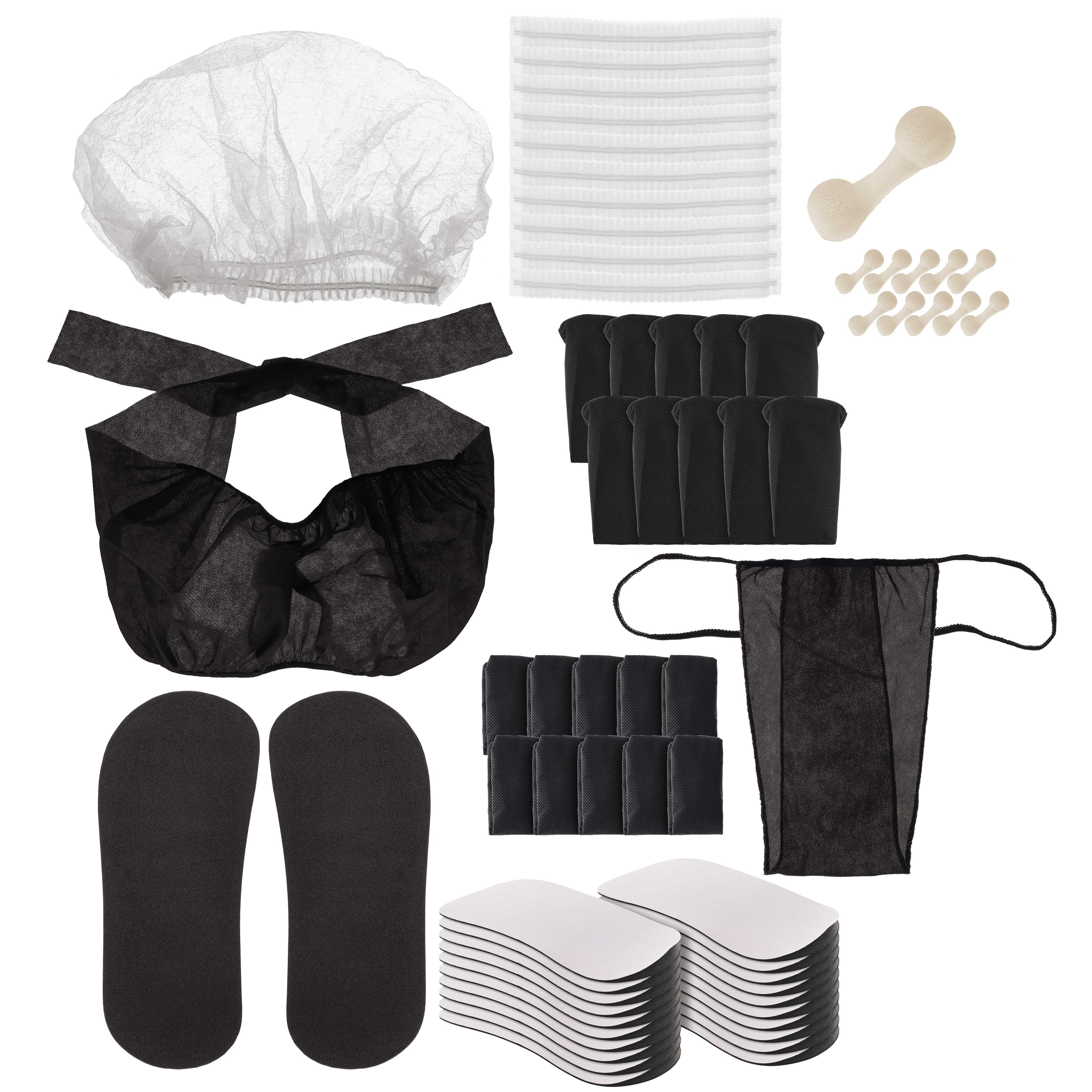 Belloccio Sunless Spray Tanning Accessories Kit: Tanning Feet Pads ...