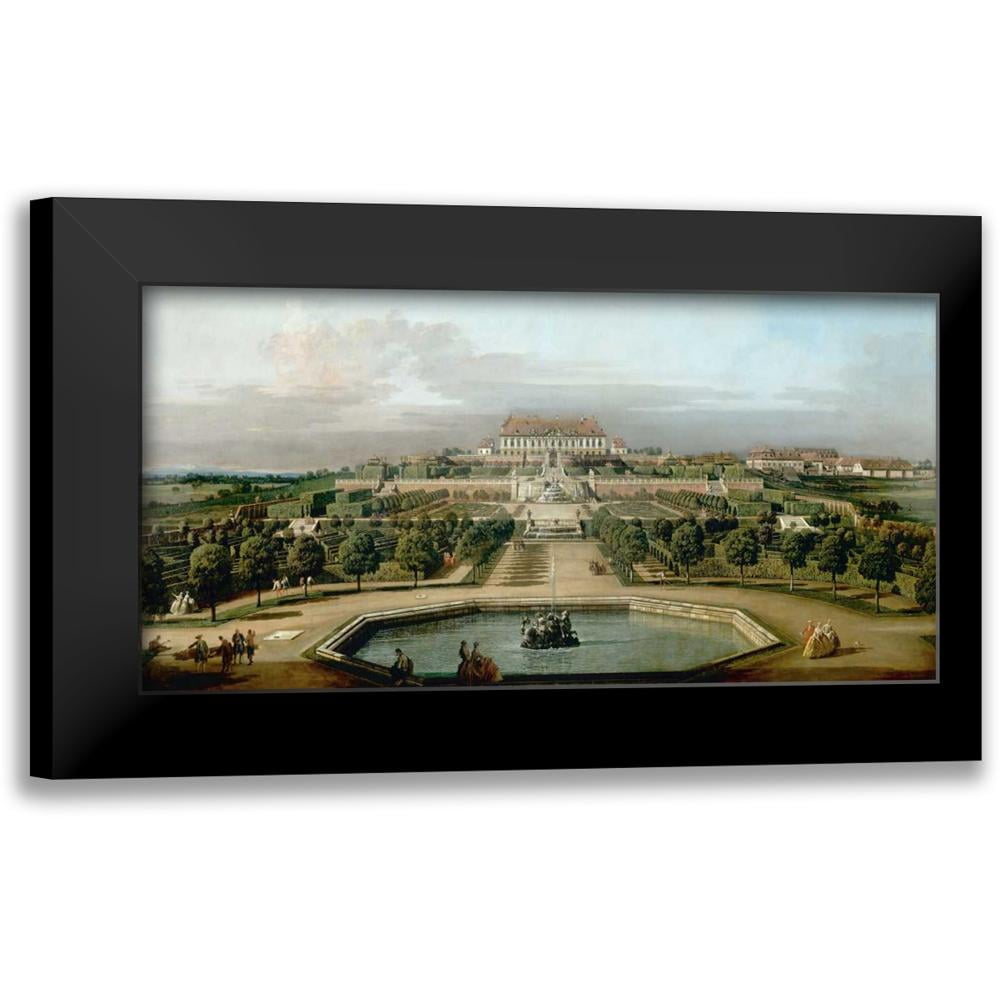 Bellotto, Bernardo 18x11 Black Modern Framed Museum Art Print Titled ...