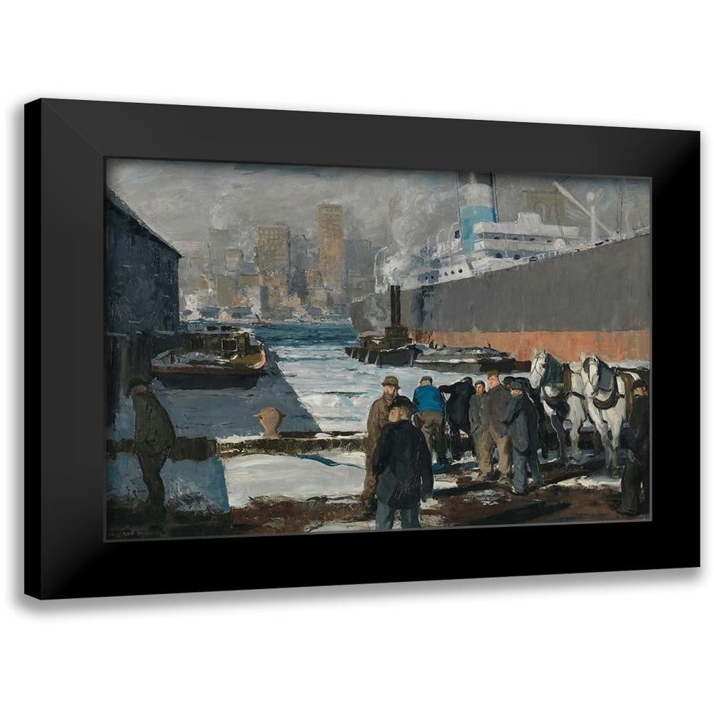 Bellows, George 24x18 Black Modern Framed Museum Art Print Titled - Men ...
